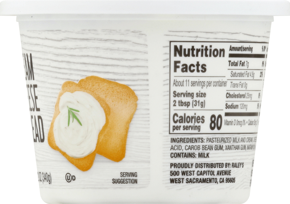 Raley's Cream Cheese Spread-Planogram-Right
