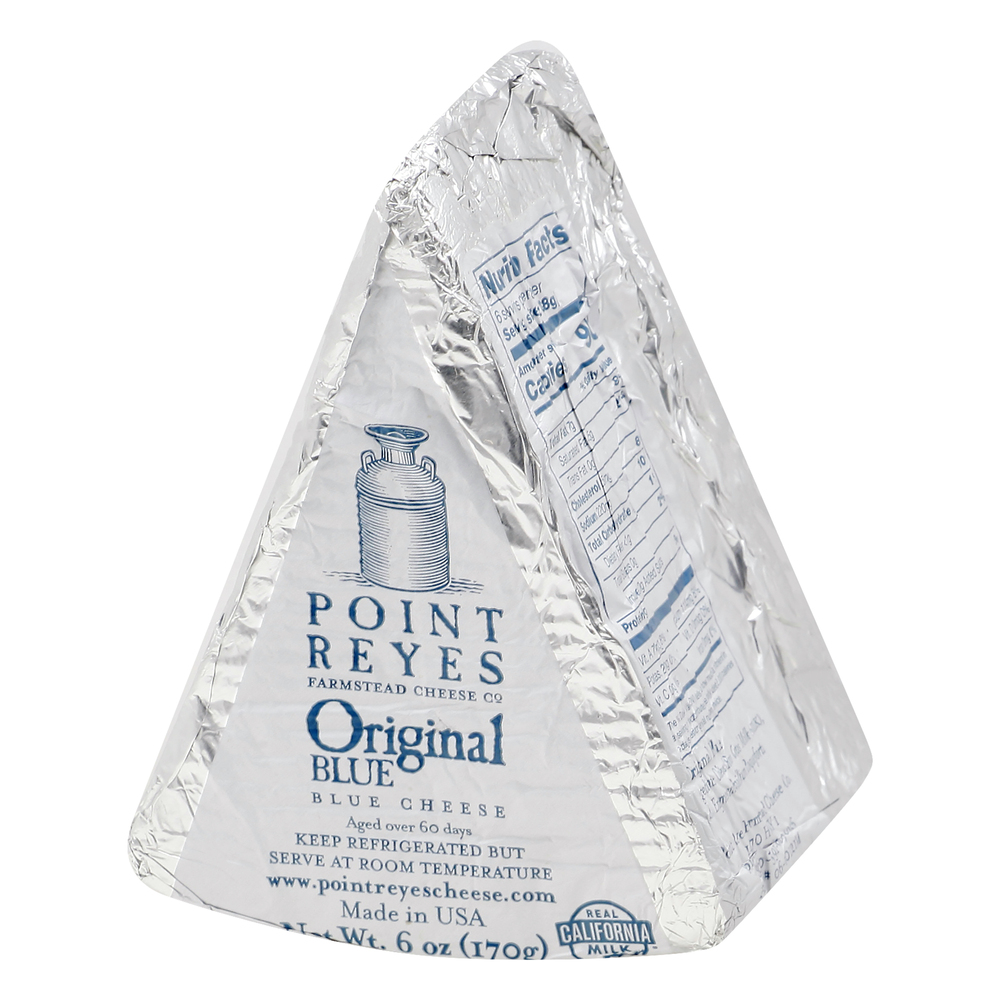 Point Reyes Farmstead Cheese Blue Cheese, Original Blue-Front-Right ...