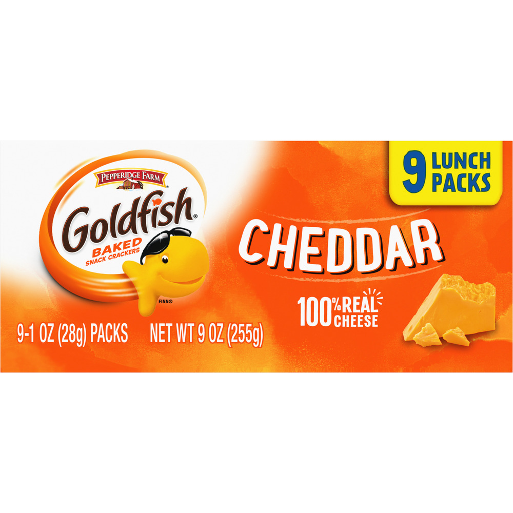 Pepperidge Farm® Goldfish® Cheddar Cheese Crackers-Planogram-Left