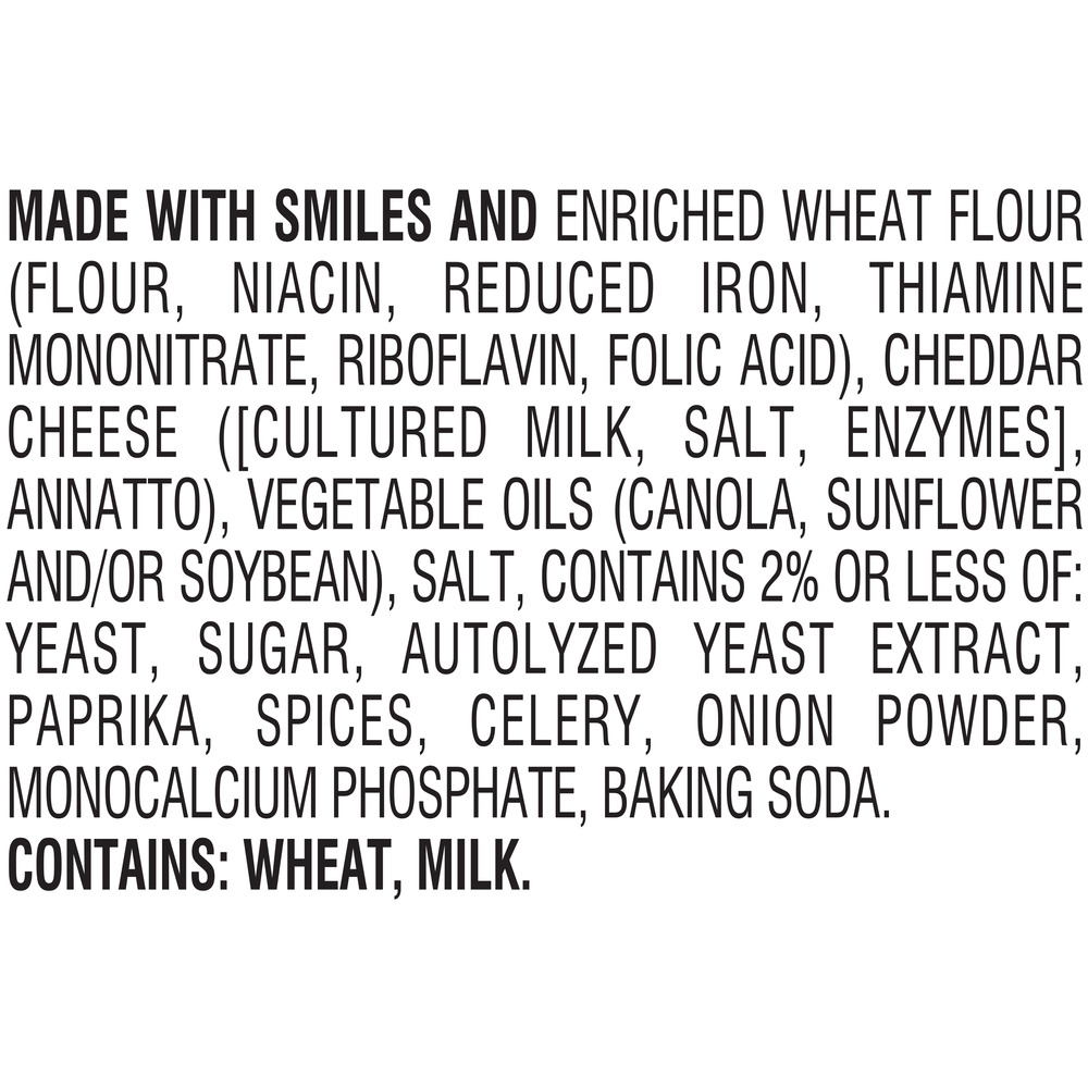 Pepperidge Farm® Goldfish® Cheddar Cheese Crackers-Ingredients