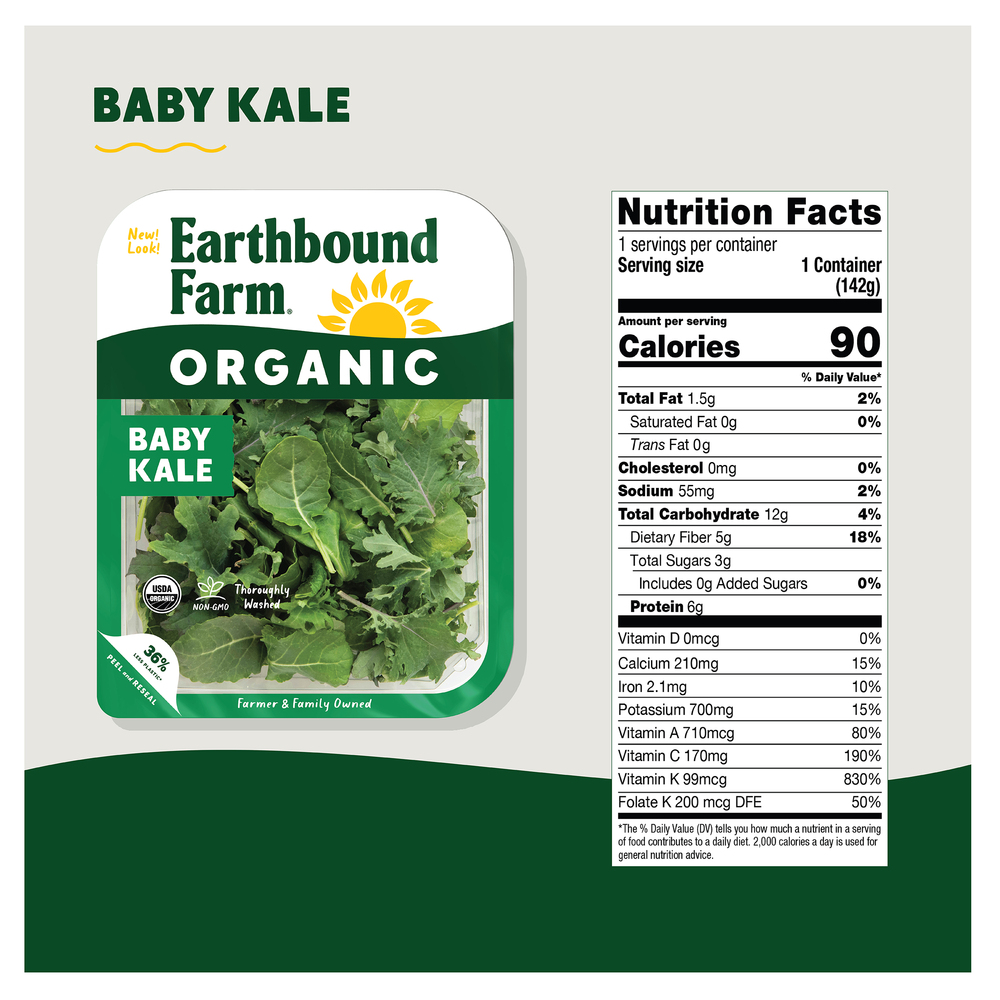 Earthbound Farm Organic Baby Kale-Ingredients