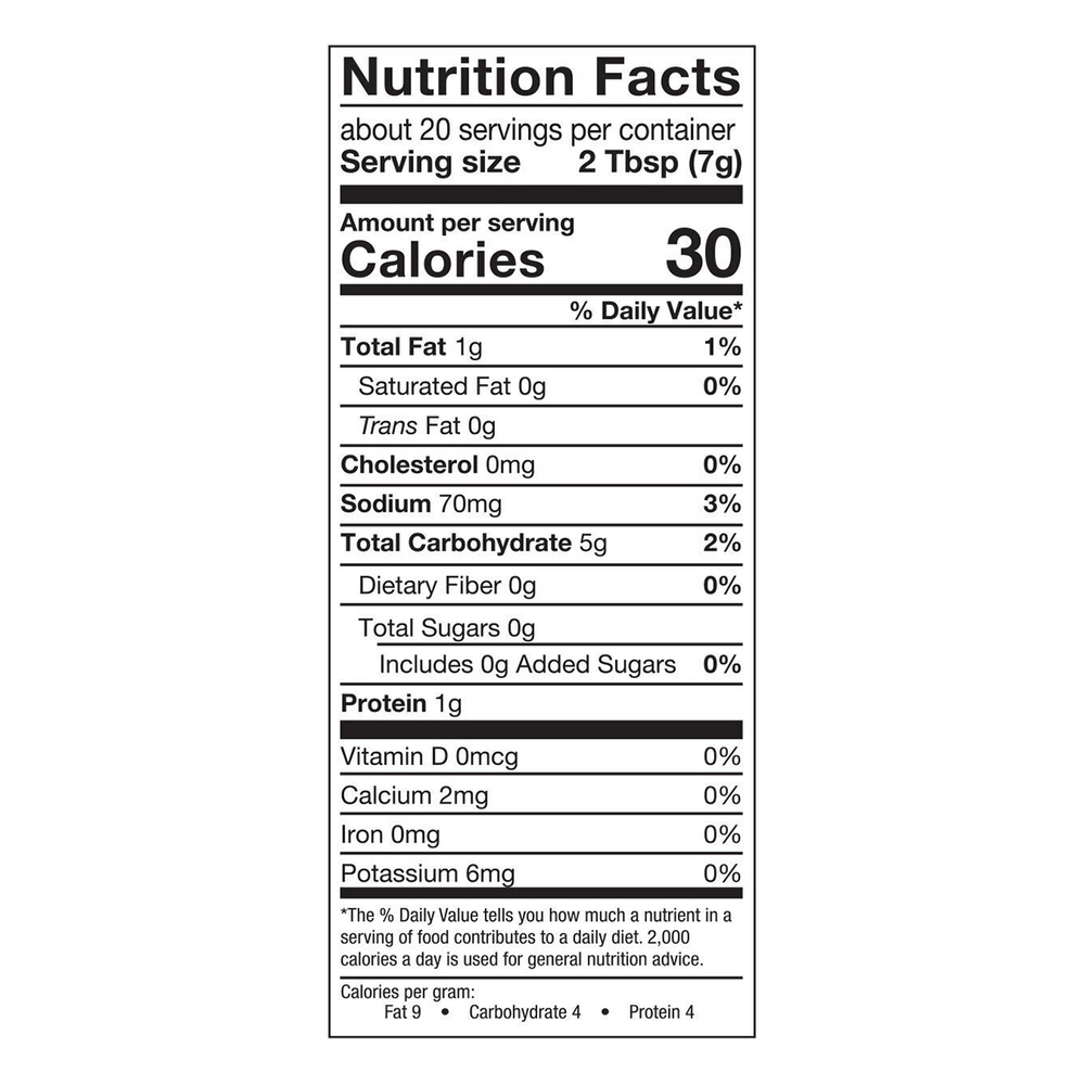Fresh Gourmet Croutons, Butter & Garlic-Nutrition-Facts