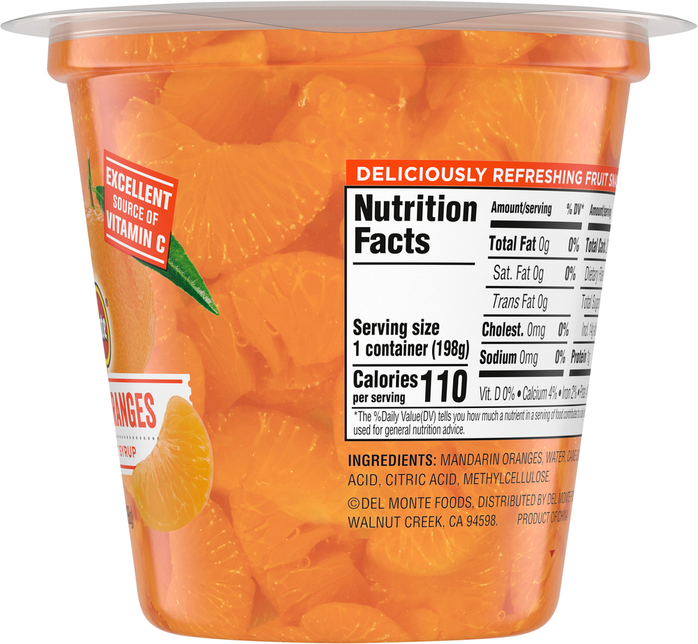 mandarin serving size