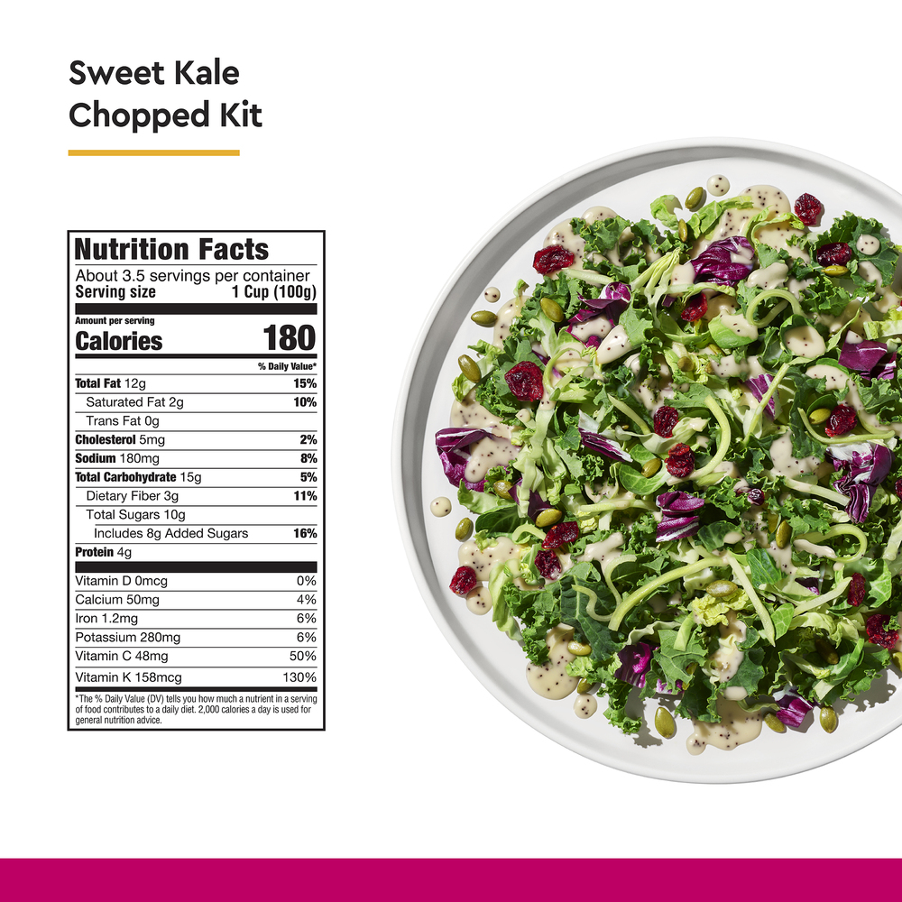 Kale Salad Kit Nutrition at Doreen Woods blog