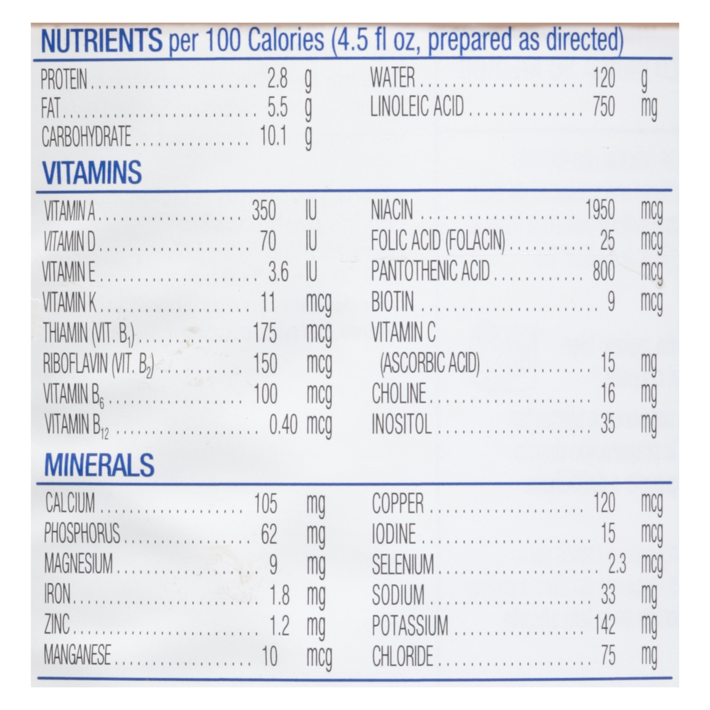 Similac NeoSure Infant Formula with Iron, OptiGro, Milk-Based Powder, 0 ...