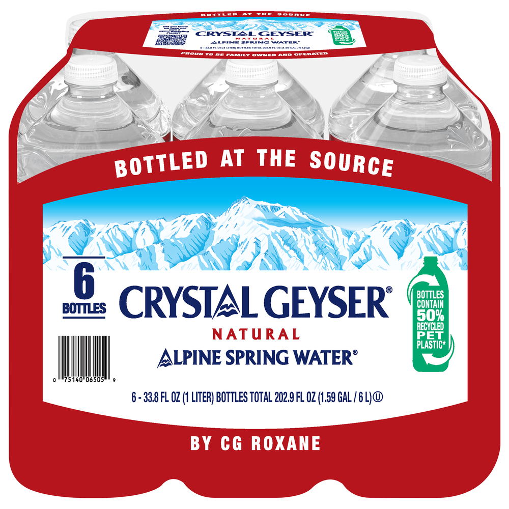 Crystal Geyser Alpine Spring Water, Natural-Main