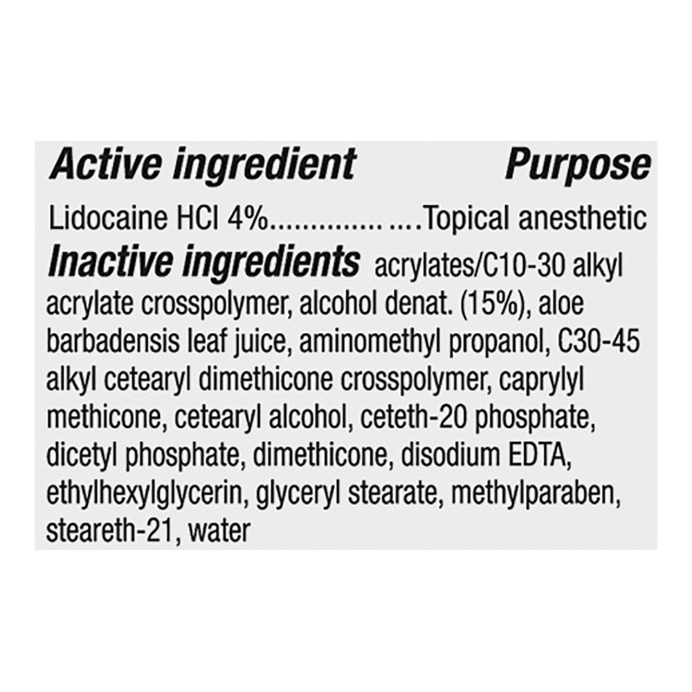 Aspercreme Pain Relief Cream, Max Strength-Ingredients