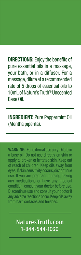 peppermint oil benefits diffuser