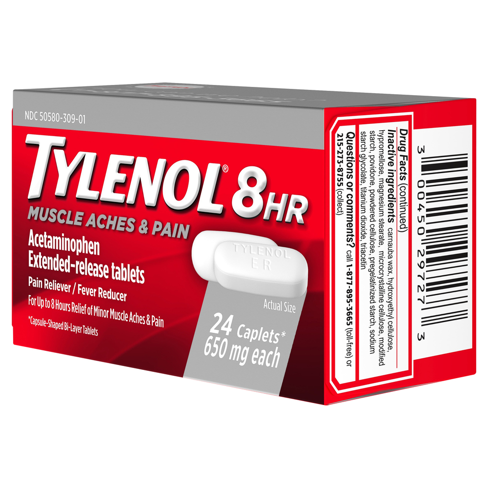 tylenol tablets ingredients