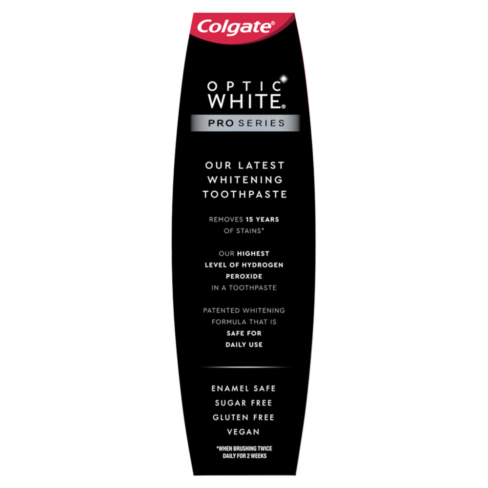 colgate optic white pro