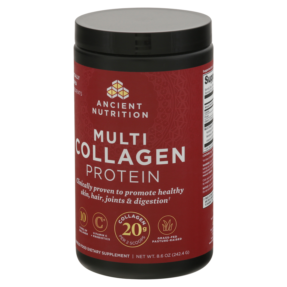 Ancient Nutrition Multi Collagen Protein-Front-Right-Elevated
