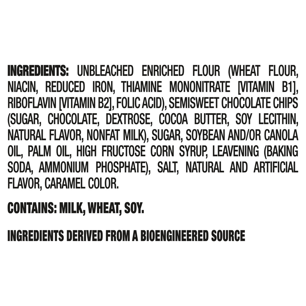 Chips Ahoy! Cookies, Original-Ingredients