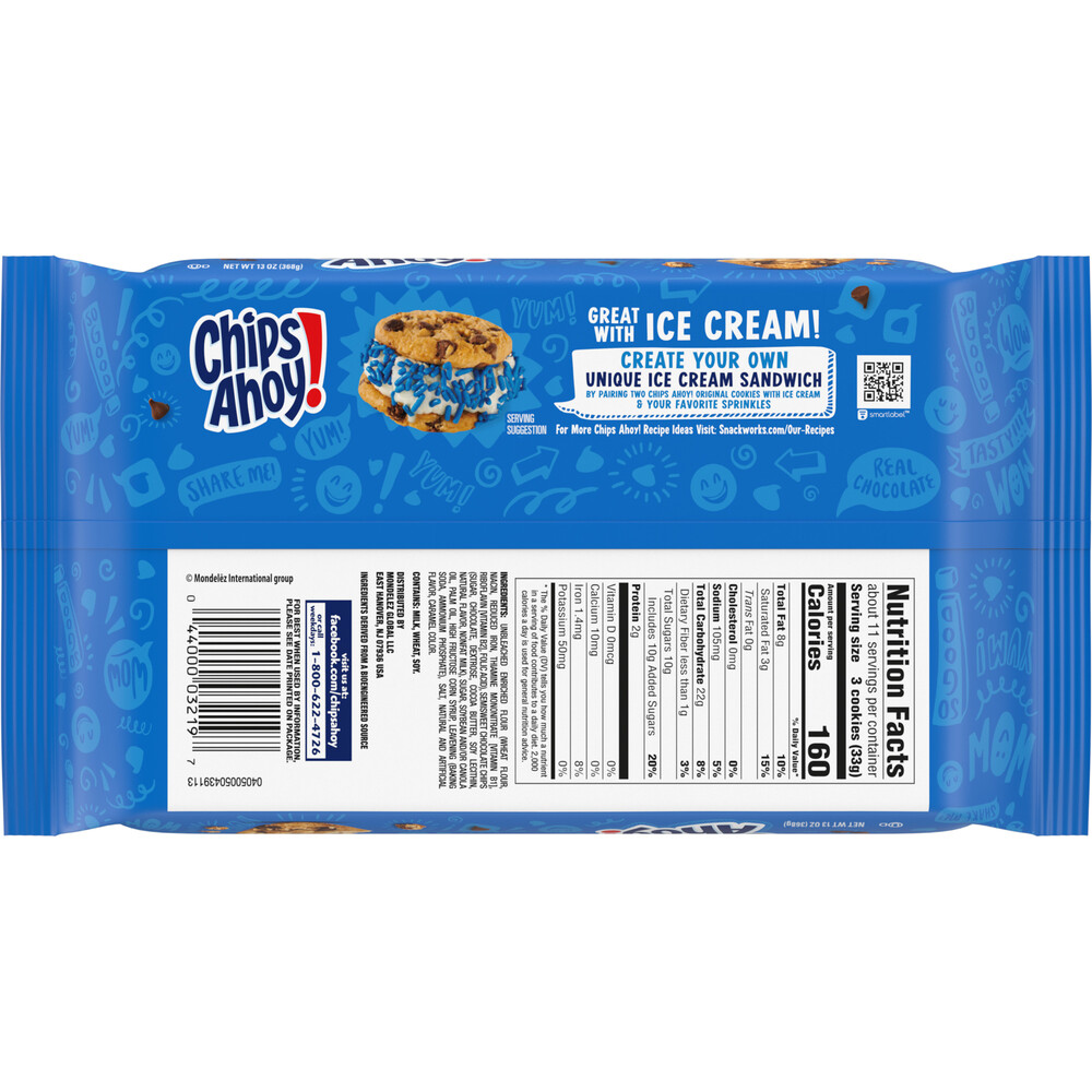 Chips Ahoy! Cookies, Original-Planogram-Back