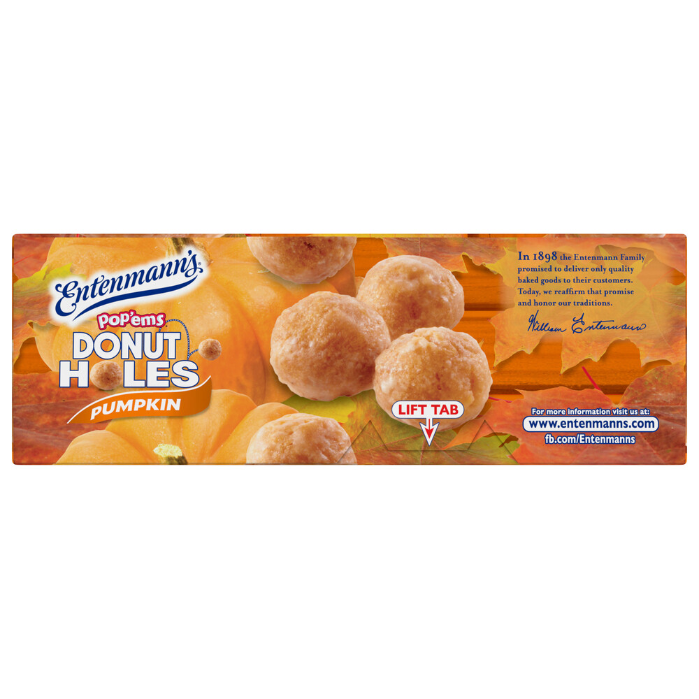 Entenmann's Pop'ems Pumpkin Donut Holes-Planogram-Right