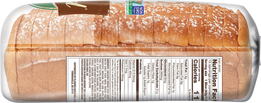 Nature's Own Perfectly Crafted Perfectly Crafted Soft Rye, Thick Sliced ...