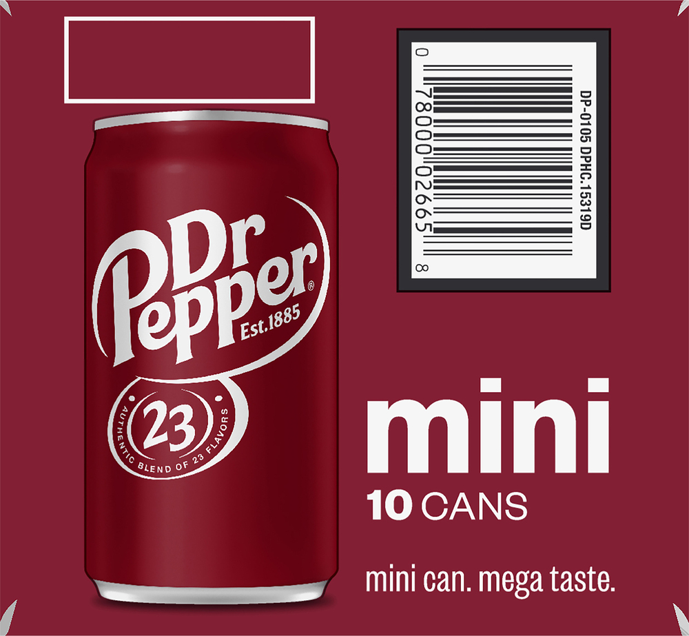 Dr Pepper Soda, Mini-Planogram-Right