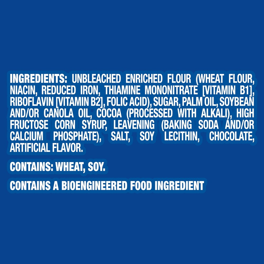 Oreo Sandwich Cookies, Chocolate, Party Size-Ingredients