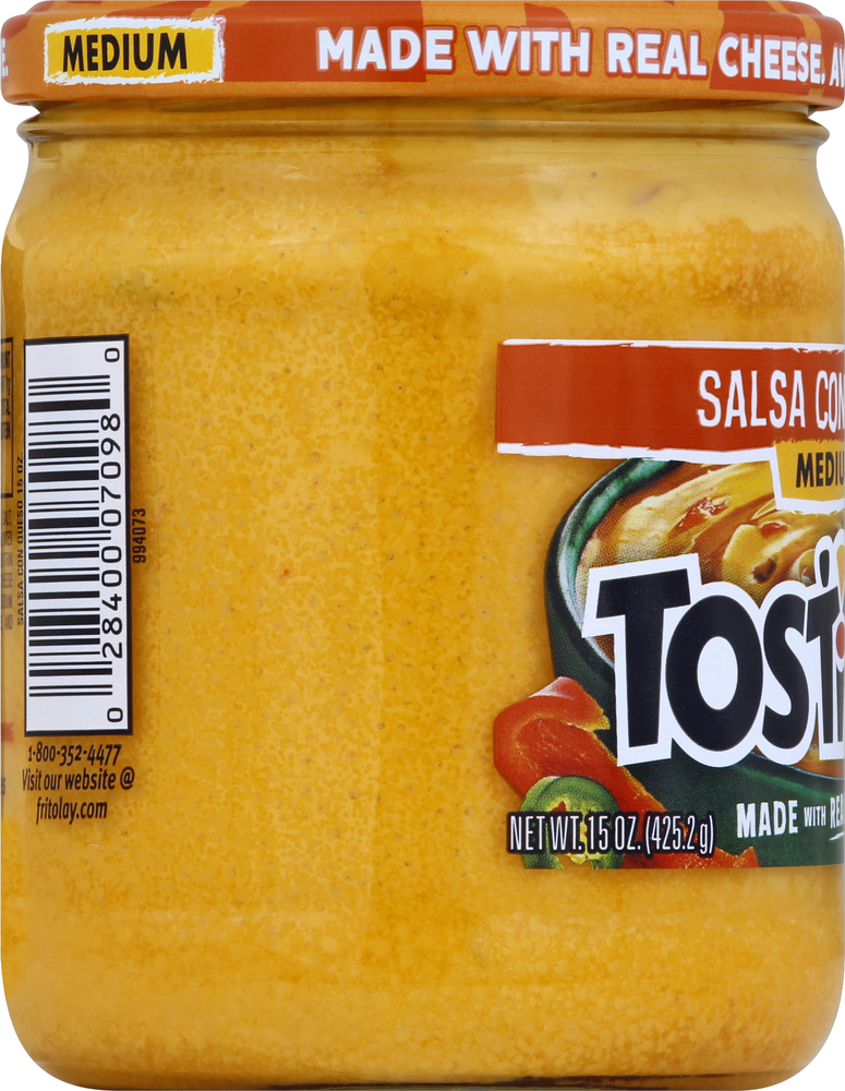 tostitos medium salsa queso