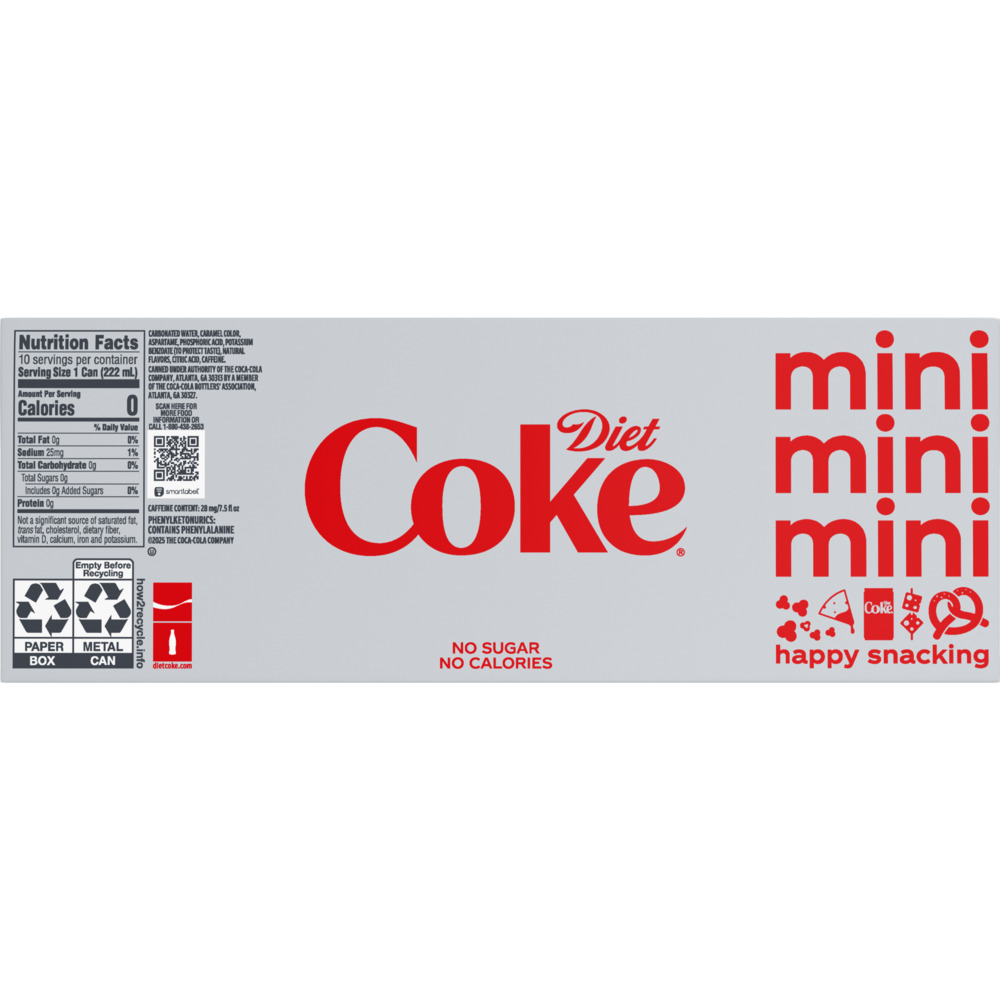 Diet Coke Soda Soft Drink-Planogram-Back