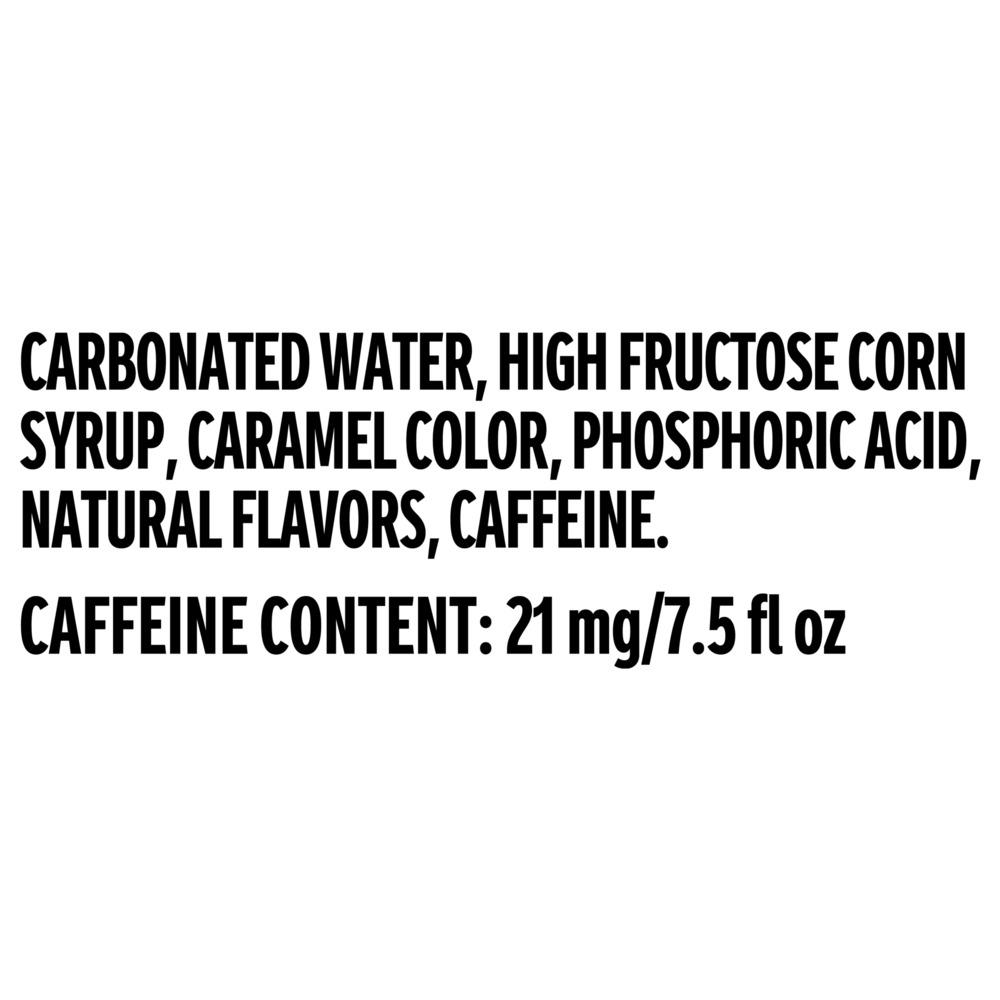 Coca Cola Soda Ingredients