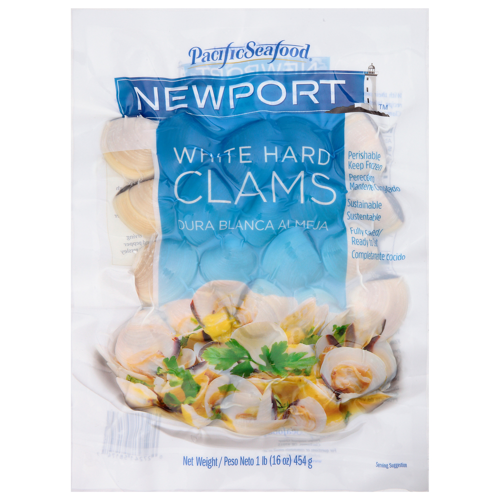 Pacific Seafood White Hard Clams-Ecom