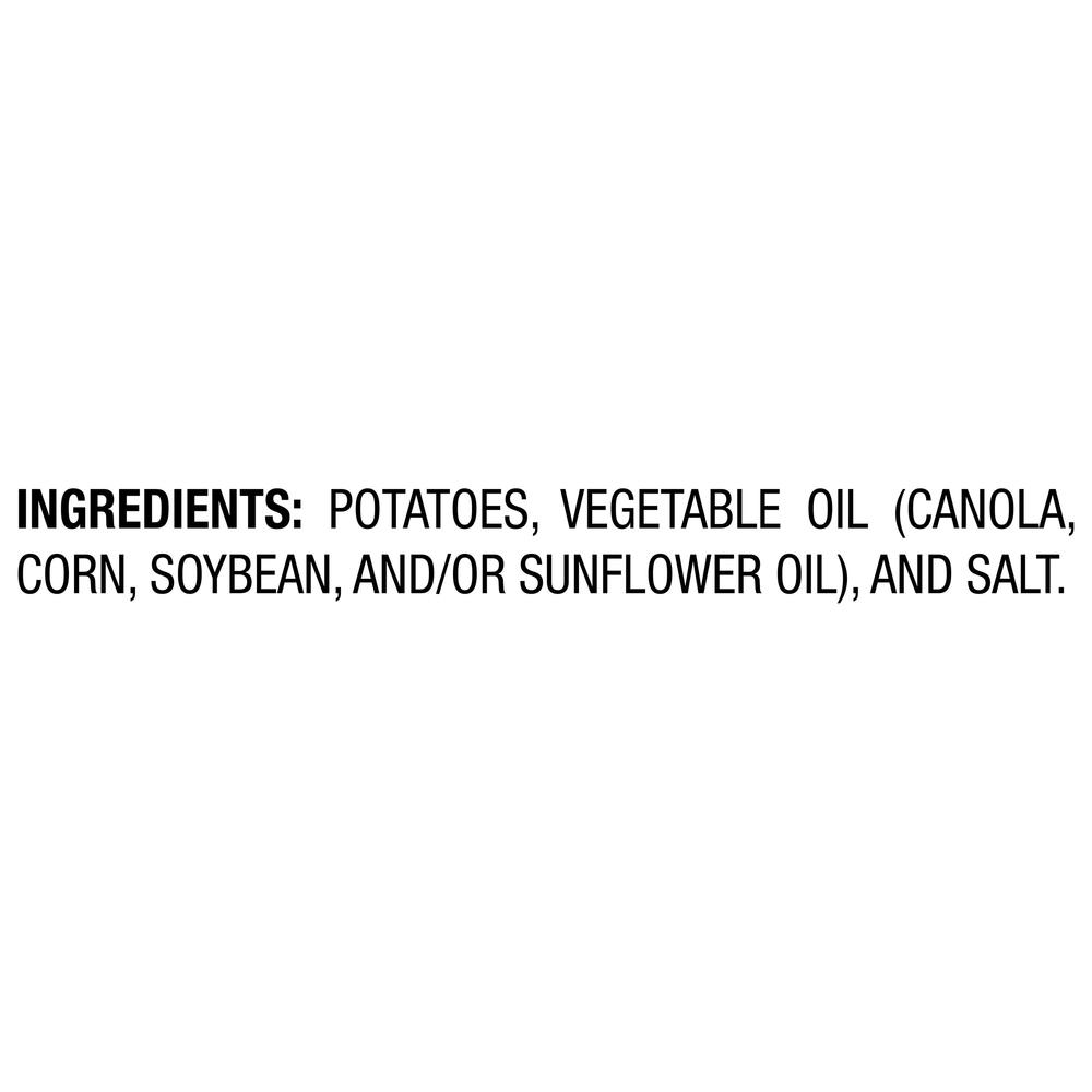 Lay's Wavy Potato Chips-Ingredients