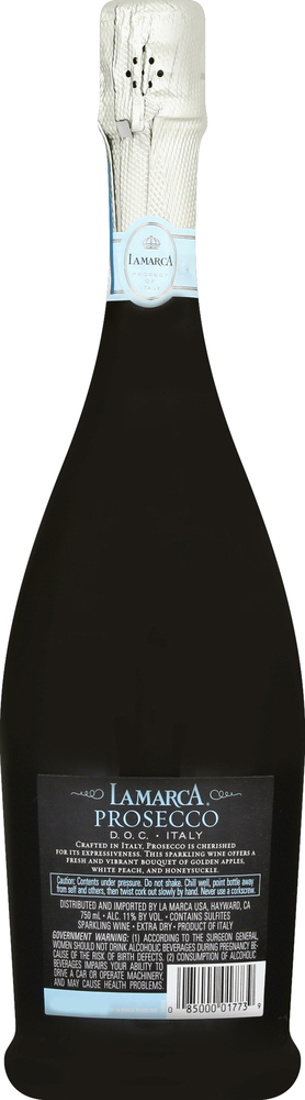La Marca Prosecco Sparkling Wine, 750-Planogram-Back