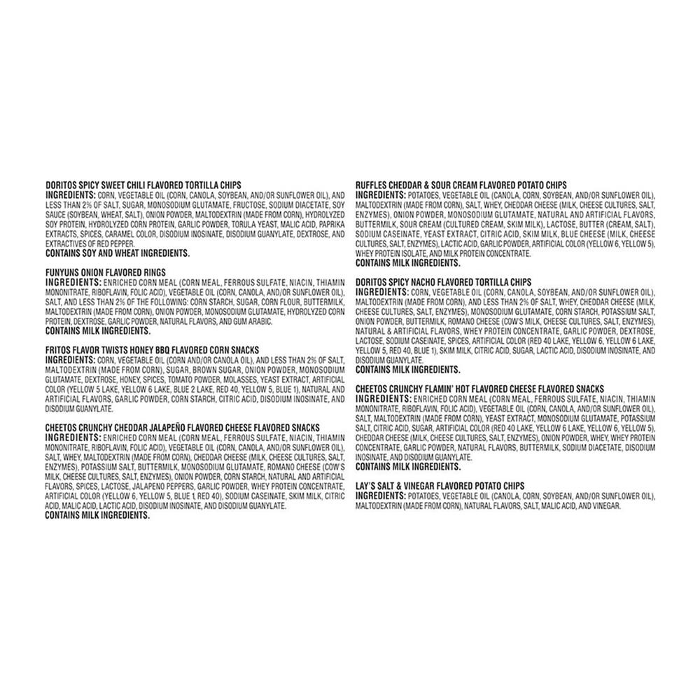 Frito Lay Bold Mix, Party Size-Ingredients