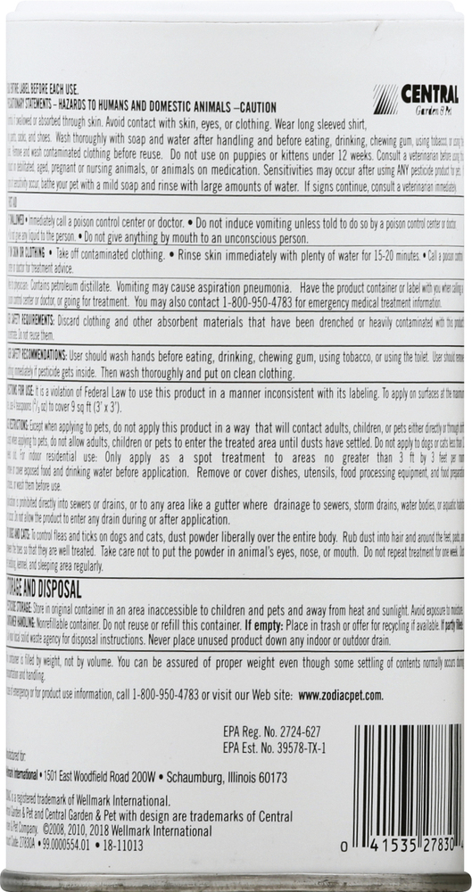 Zodiac flea & tick powder for dogs stores 60 photos - Youhoroscope.com