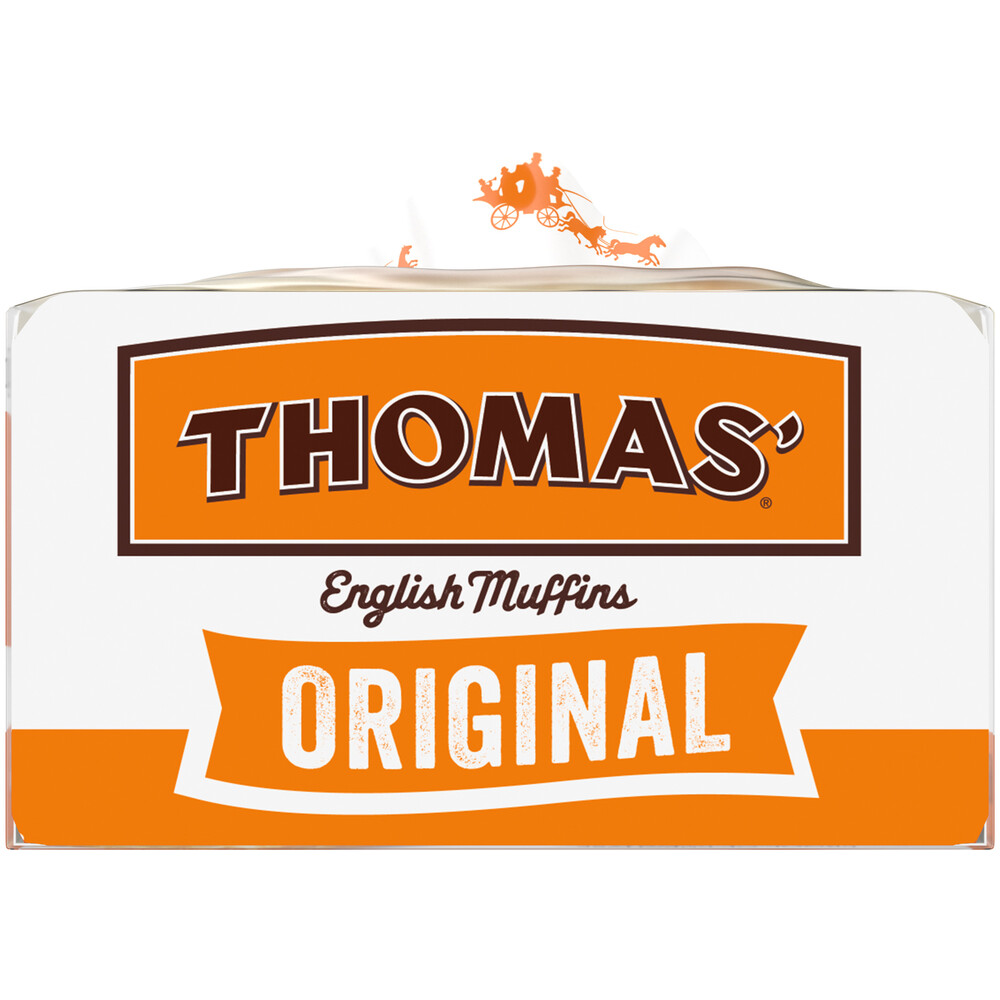 Thomas' Shelf-Stable Original Plain English Muffins, 6 count, 13 oz ...