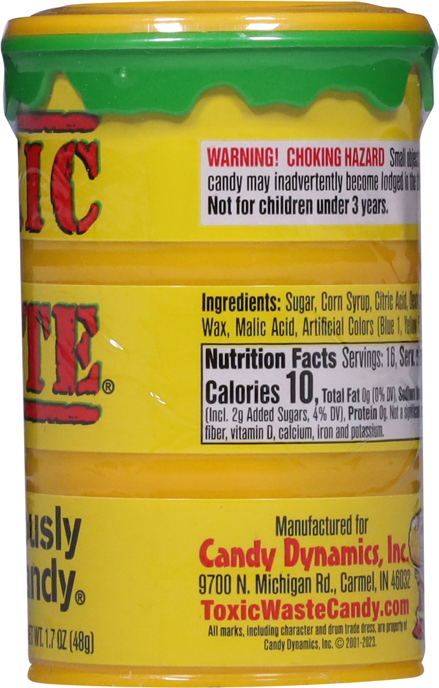 toxic waste candy gone wrong