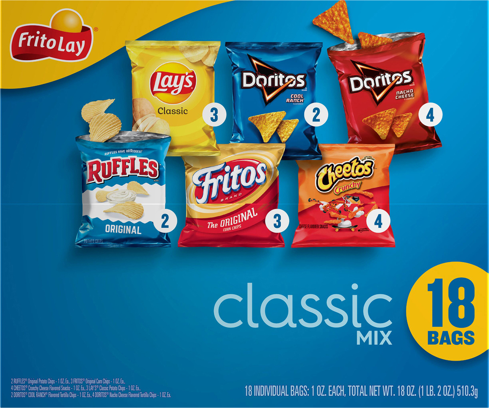 Frito Lay Chips Flavors