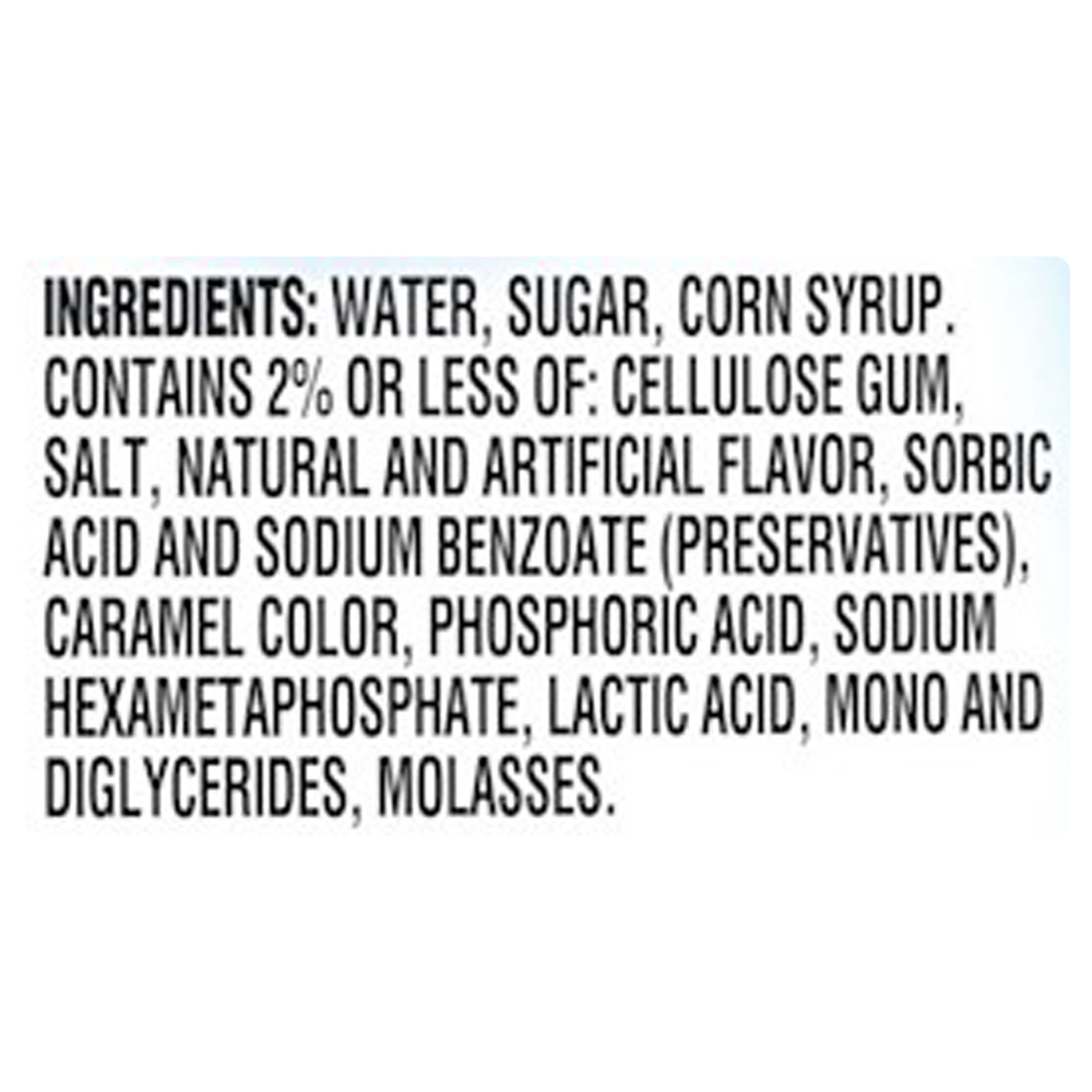 Log Cabin Syrup, Lite-Ingredients