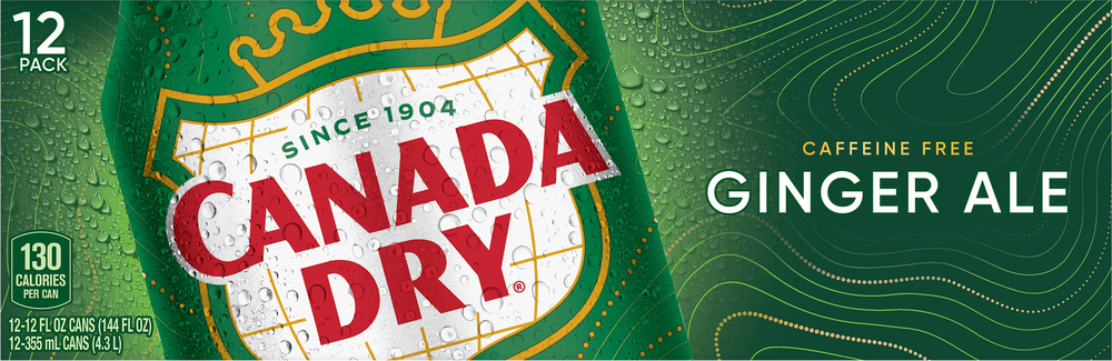 Canada Dry Ginger Ale-Planogram-Back