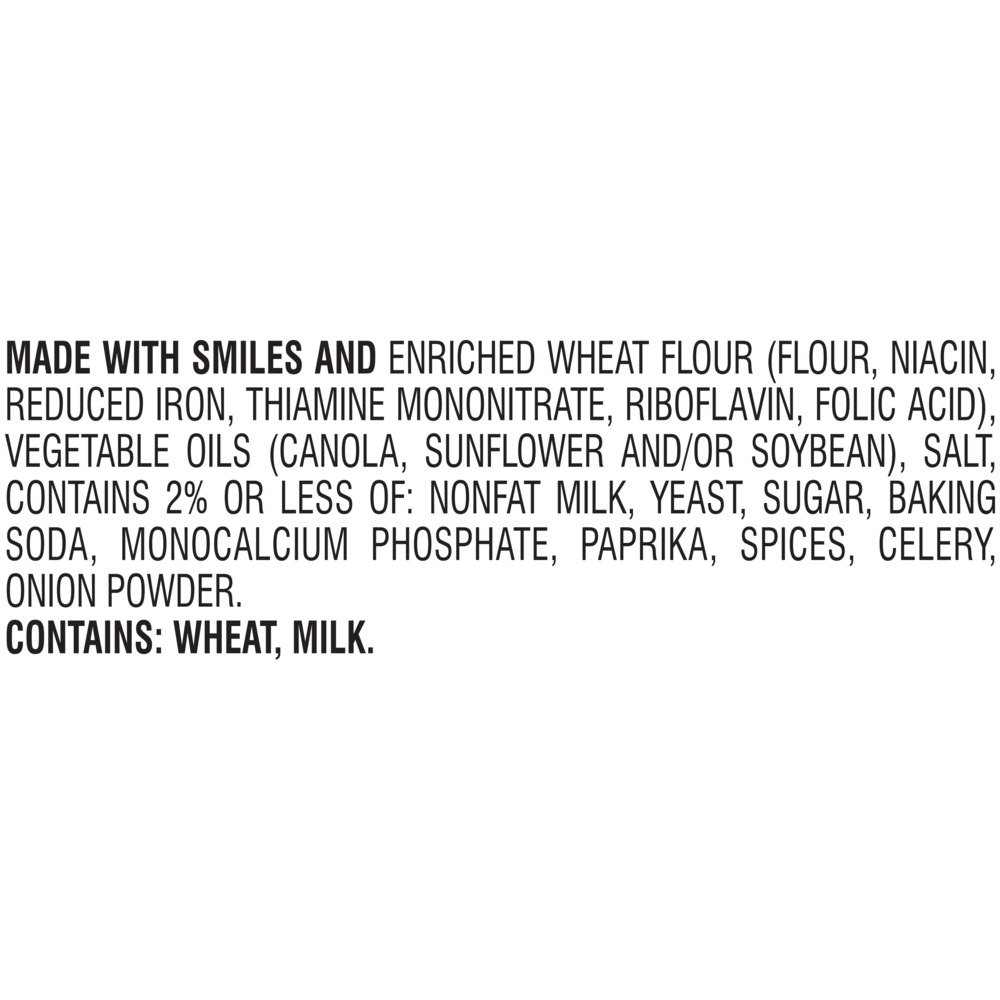 Goldfish Snack Crackers, Original, Baked-Ingredients