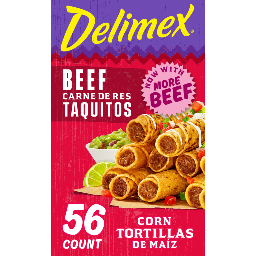Delimex Cocina Taquitos, Beef, Mexican Street Style-Hero