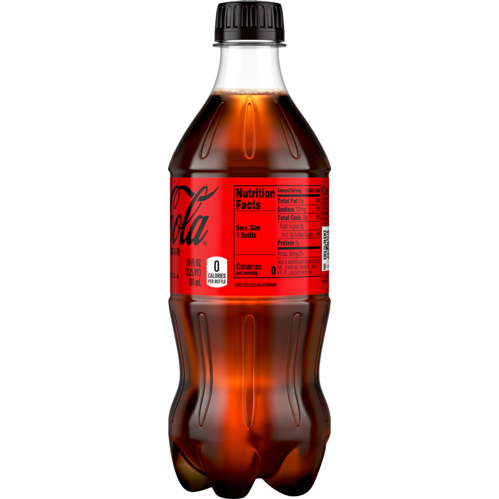 coke zero sizes