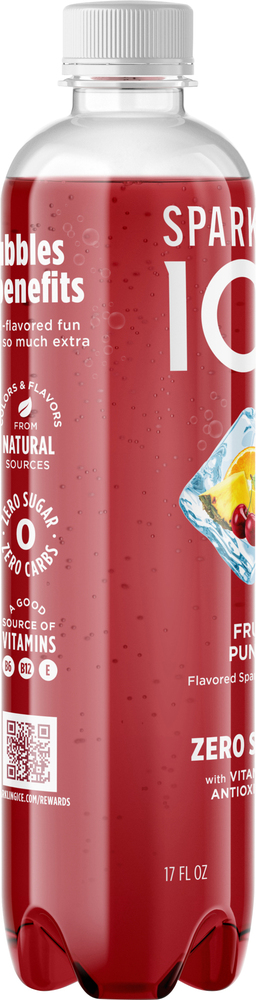 Sparkling Ice Sparkling Water, Fruit Punch, Zero Sugar-Planogram-Right