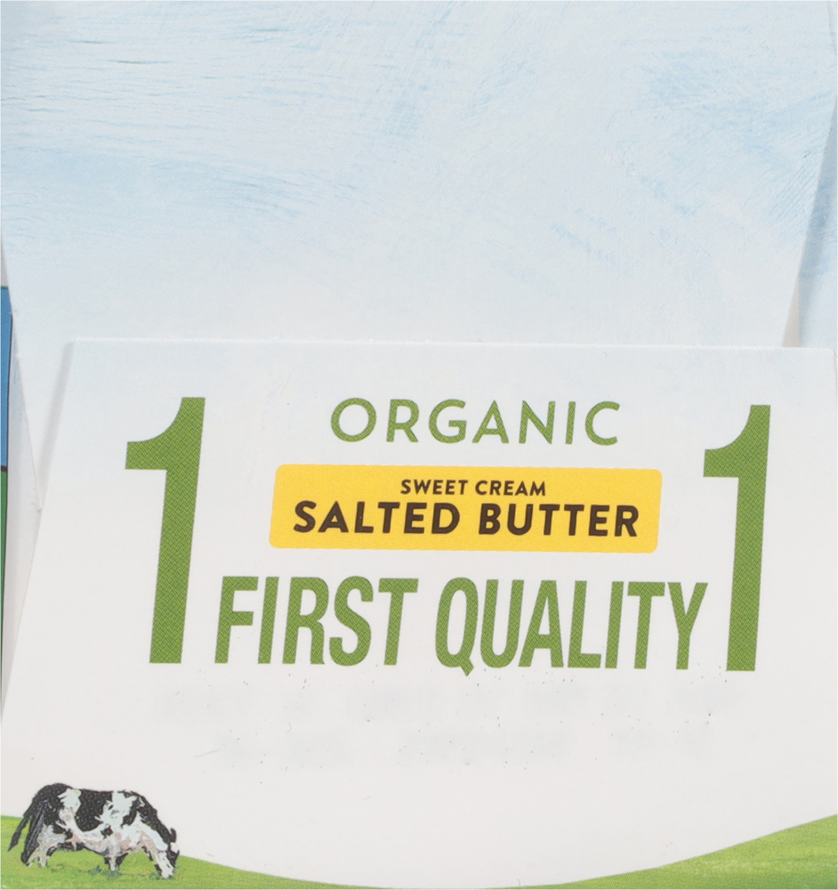 Clover Butter, Organic, Salted, Sweet Cream-Planogram-Left