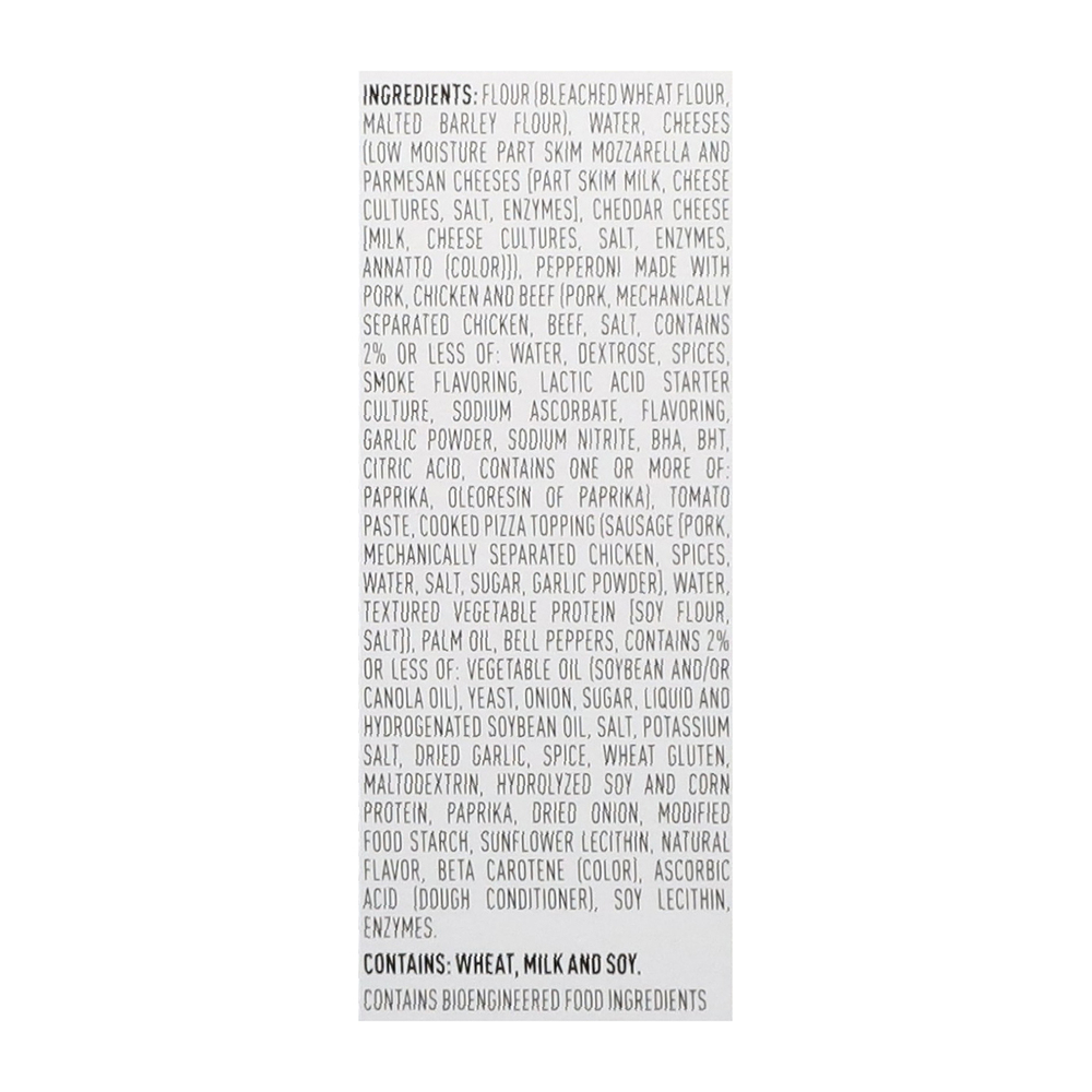 Red Baron Fully Loaded Pizza, Supreme-Ingredients