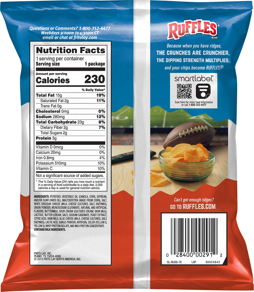ruffles flavors