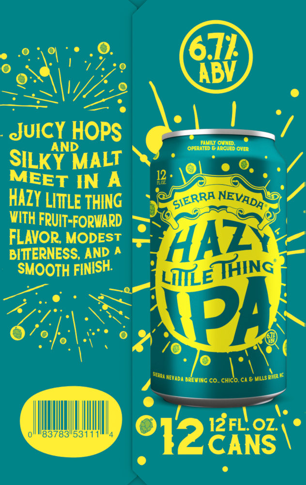 Sierra Nevada Beer, Hazy, IPA-Planogram-Right
