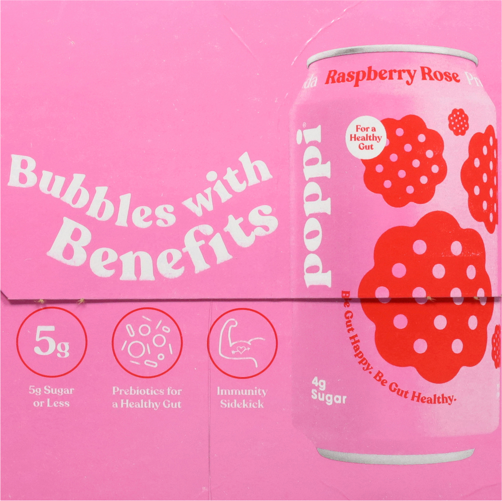 Poppi Raspberry Rose Prebiotic Soda-Planogram-Left