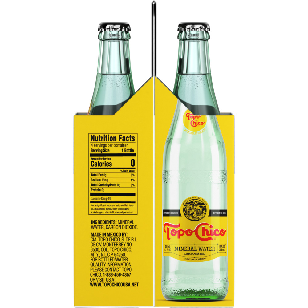 Topo Chico Nutrition Label Topo Chico Mineral Water Twist Of Lime