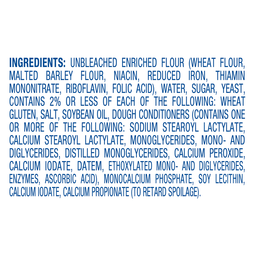 wonder bread ingredients