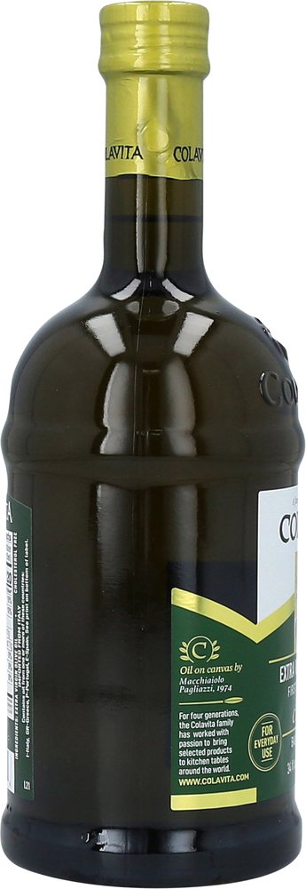 Colavita Olive Oil, Extra Virgin, Premium Selection-Planogram-Left