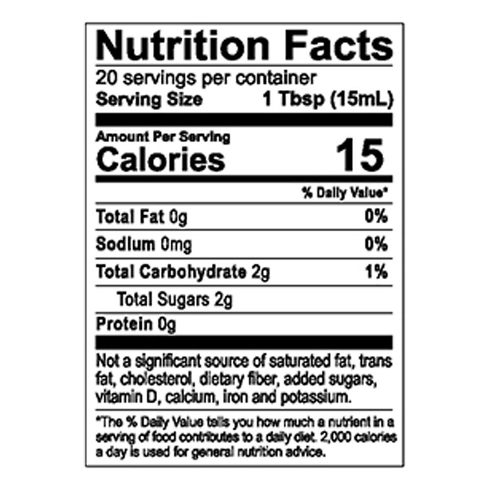 White Balsamic Vinaigrette Nutrition Facts at Susan Guthrie blog