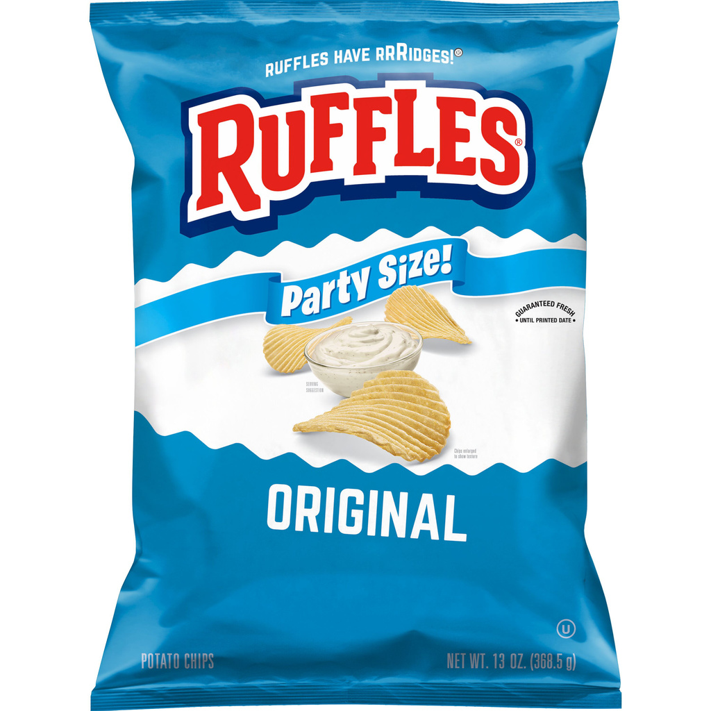 Ruffles Original Potato Chips, Party Size-Hero