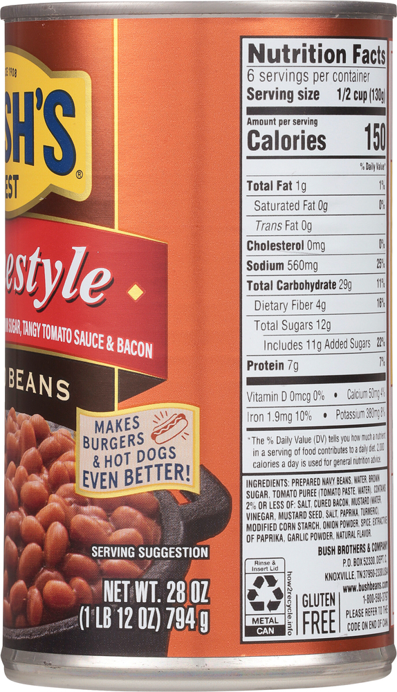 Bushs Best Homestyle Baked Beans-Planogram-Right