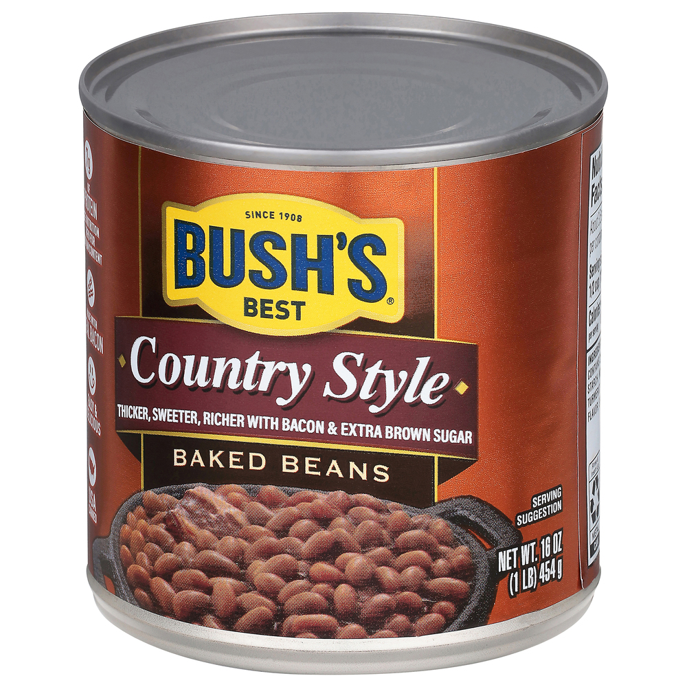 Bush's Best Country Style Baked Beans-Front-Right-Elevated